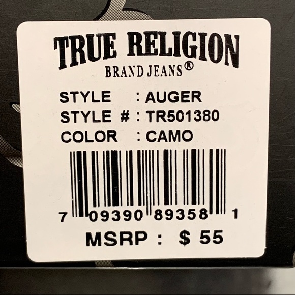 True Religion | Bags | True Religion Gift Set Slim Bifold Leather ...